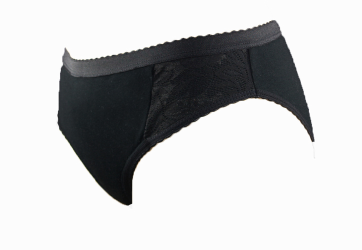 Ladies Inco-Elite Lace High Leg protection Pant- Black (4018B)